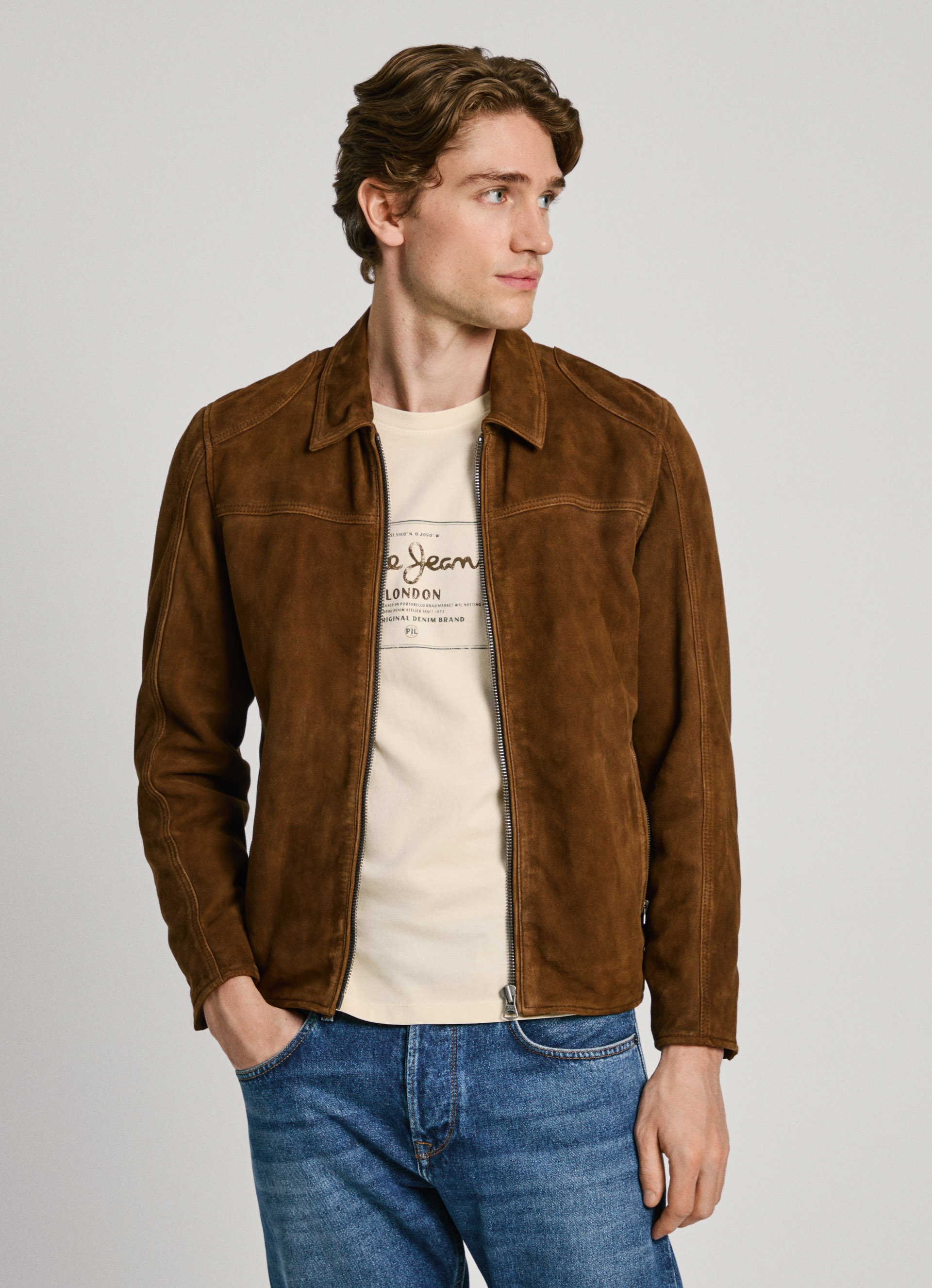 Suede Jacket | Pepe Jeans