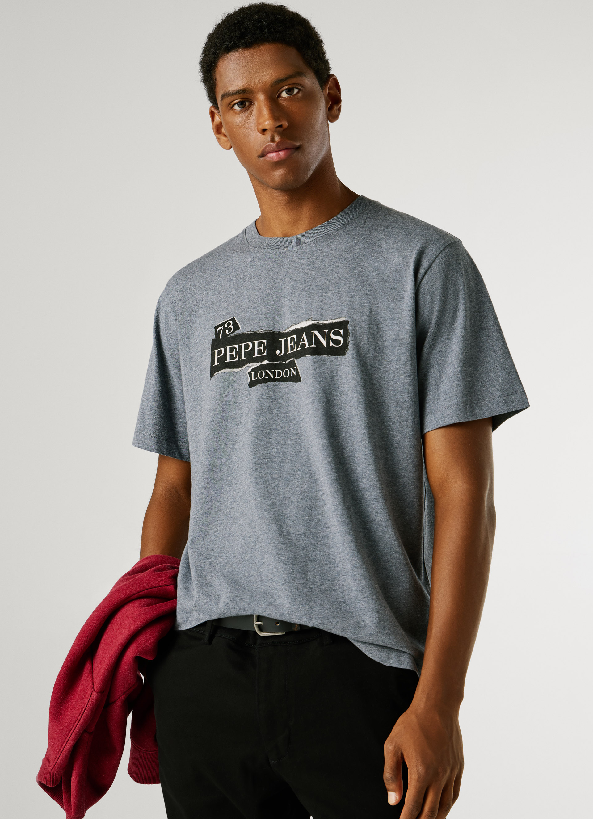 REGULAR FIT LOGO PRINT T-SHIRT | PepeJeans