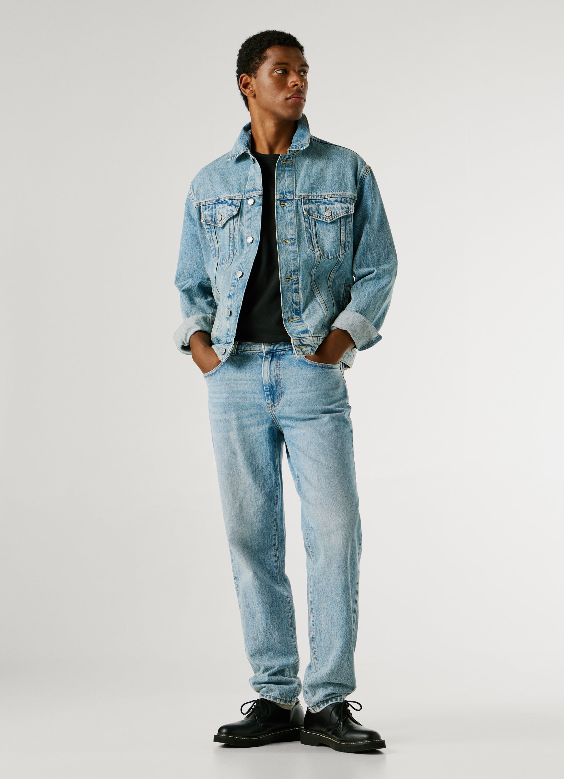 Jeans Fit Taper Y Tiro Caído - Camden | Pepe Jeans