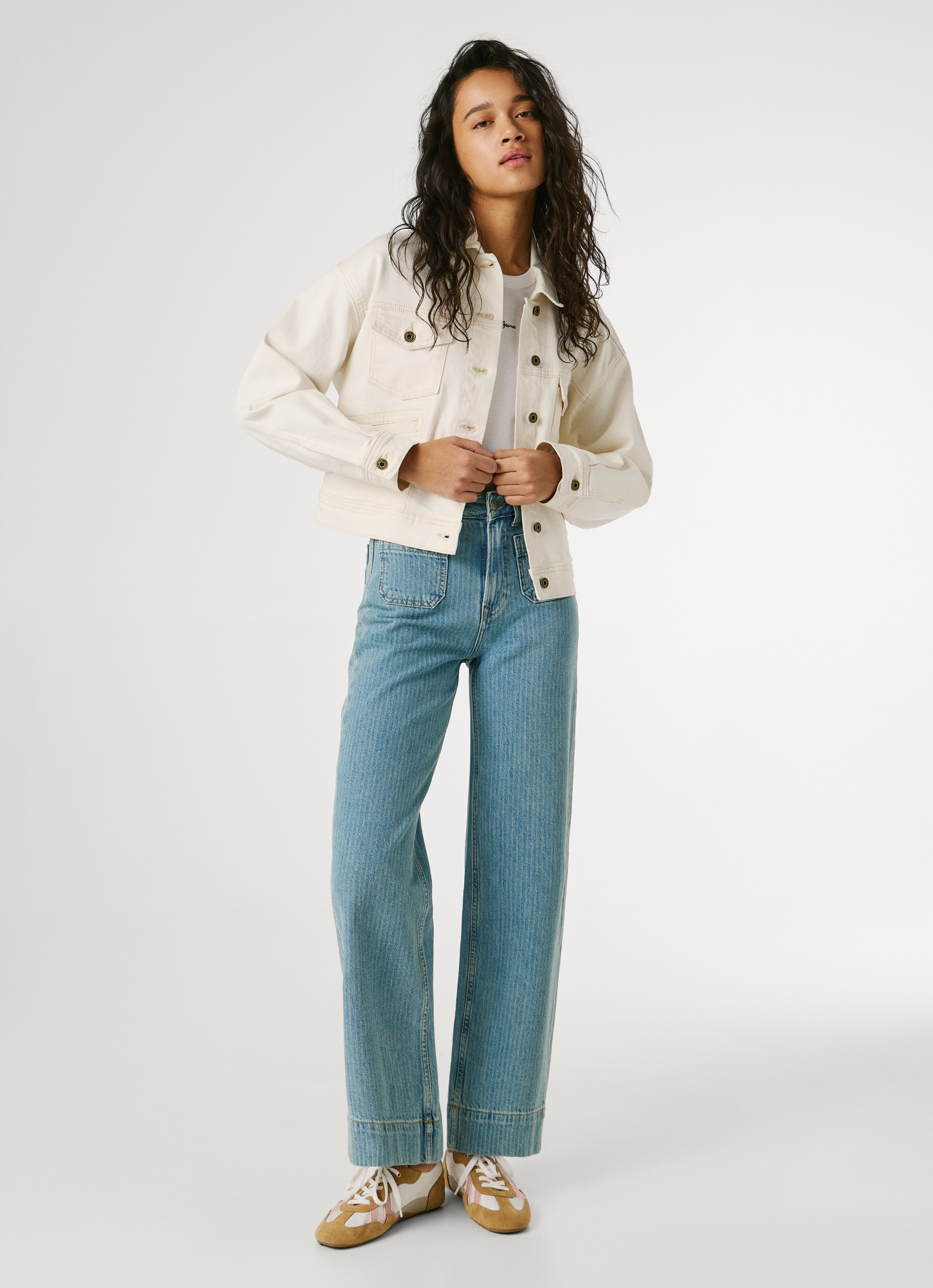 HIGH-RISE STRAIGHT FIT JEANS - LEXA | PepeJeans