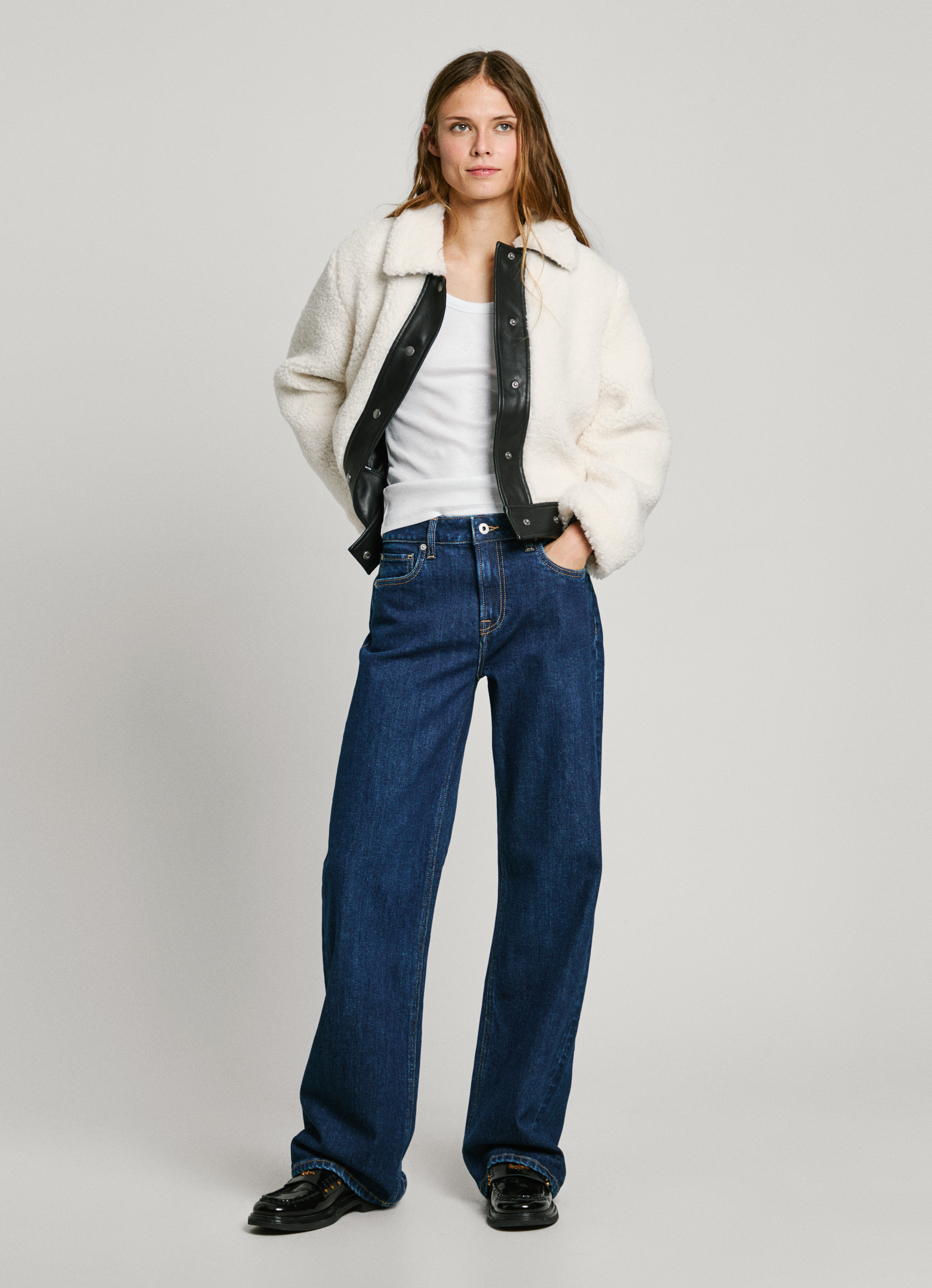 High-Rise Loose Fit Jeans | Pepe Jeans